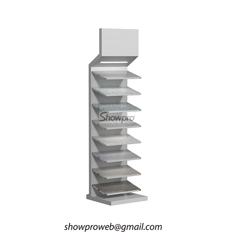 Tile sample display ideas granite stone displays – Showpro Trade Inc